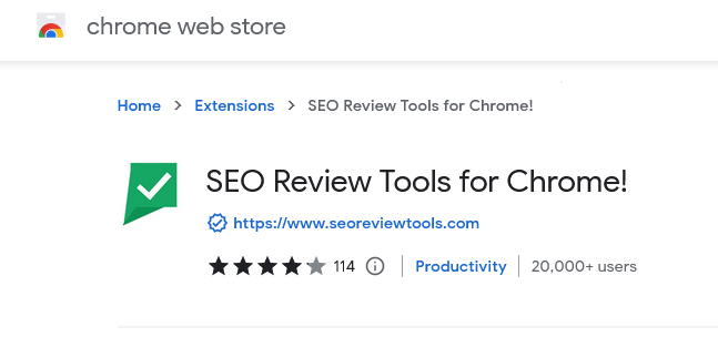 SEO Review Tools for Chrome → Google Chrome Extension SEO Review Tools for Chrome → Google Chrome Extension