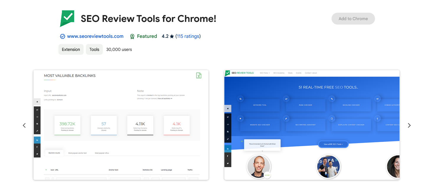 SEO Review Tools for Chrome → Google Chrome Extension SEO Review Tools for Chrome → Google Chrome Extension